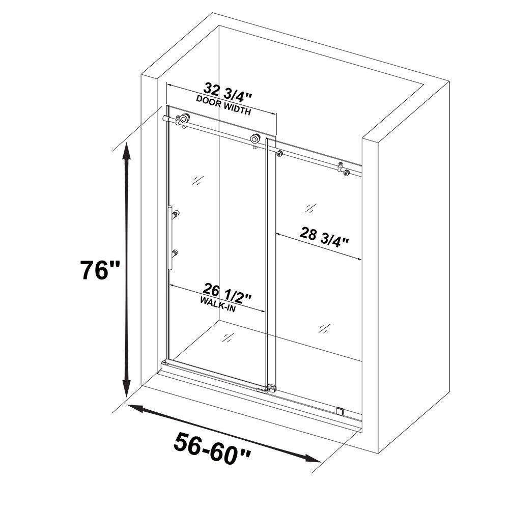 Standard Height Of Shower Door Best Design Idea standard-height-of-shower-door-best-design-idea